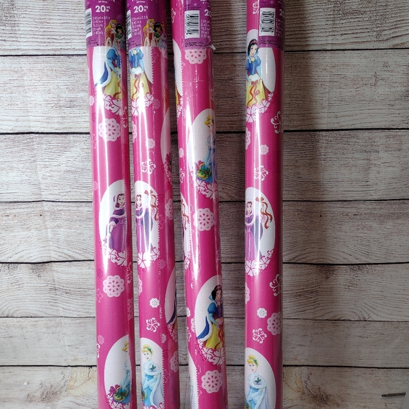 Holiday | Vintage Disney Princess Wrapping Paper | Poshmark